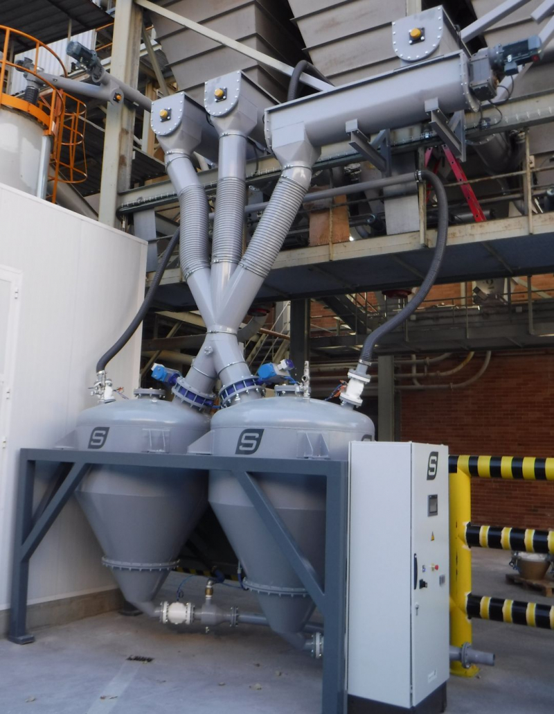 Dense phase pneumatic conveying - sahivo